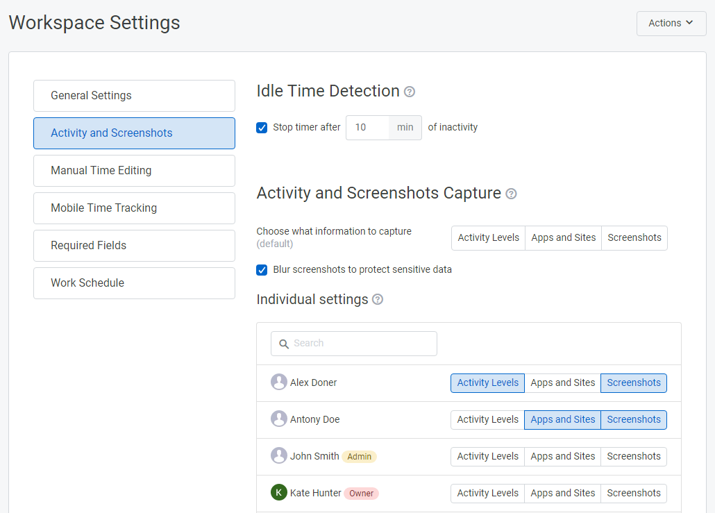 Monitor User Activity with Screenshots Capture