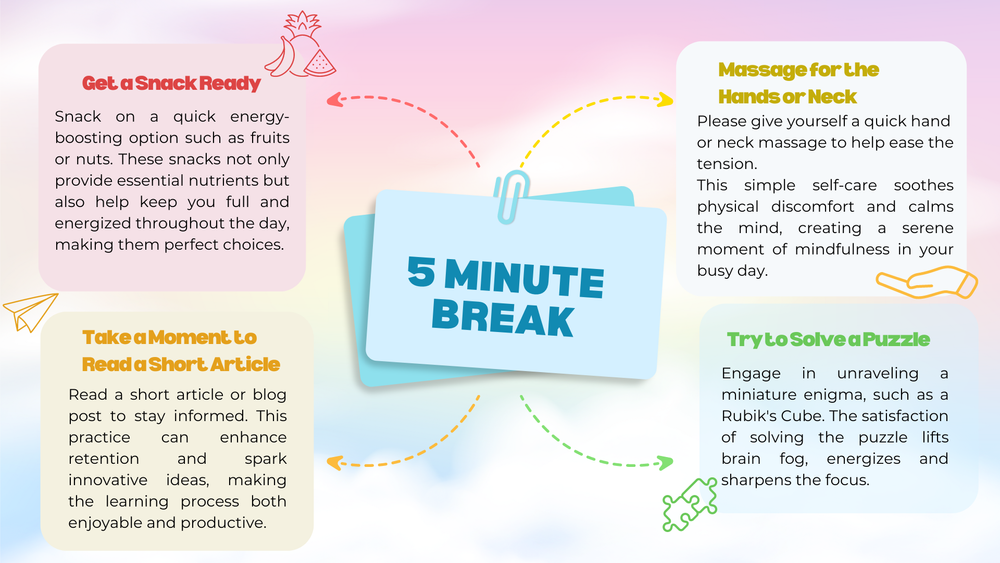How to Take Breaks at Work