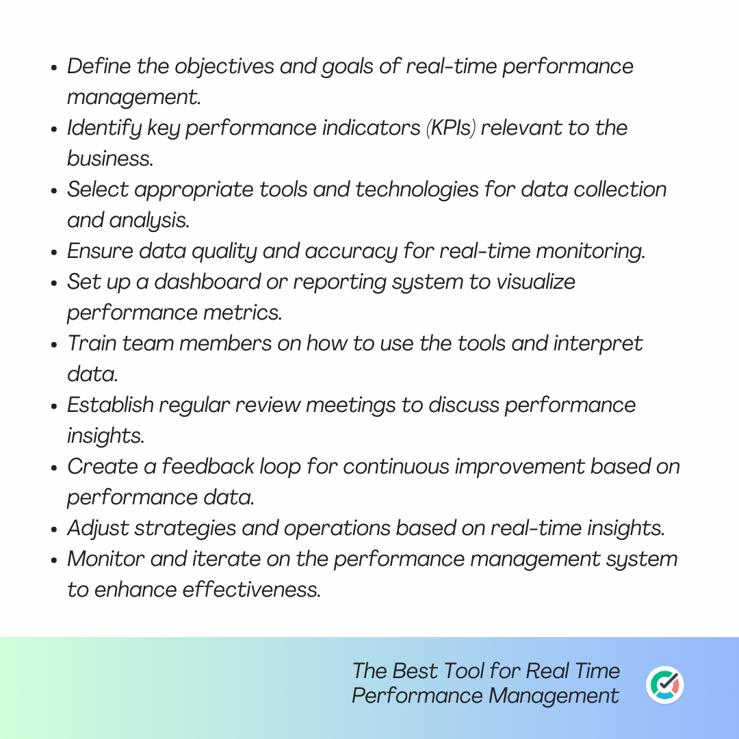 Real-Time Performance Management: Boost Productivity & Employee Engagement