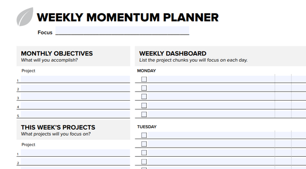 10 Best Productivity Templates for Planning, Time Management, Personal ...