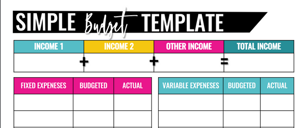 Best 8 Templates of Budget Plan for Beginners