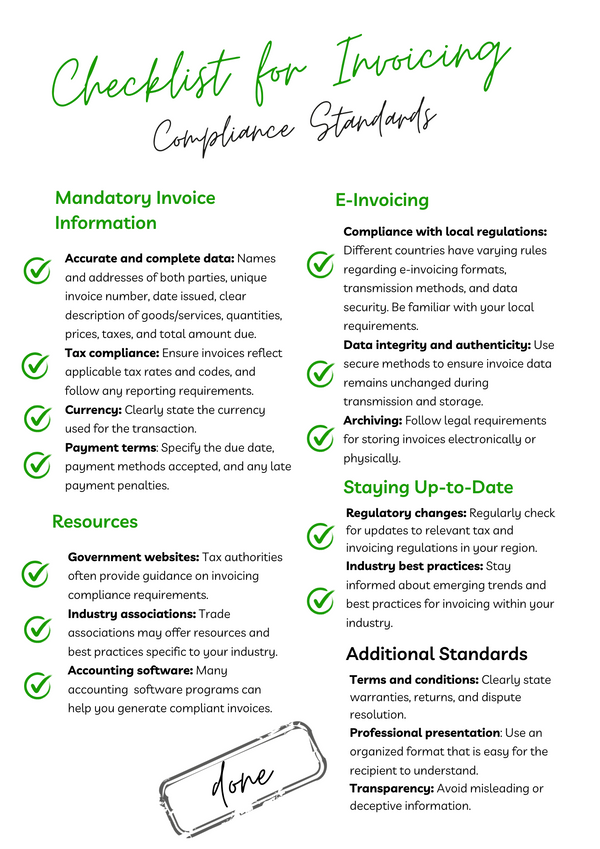 How to Navigate the Regulatory Landscape of Billing and Invoicing