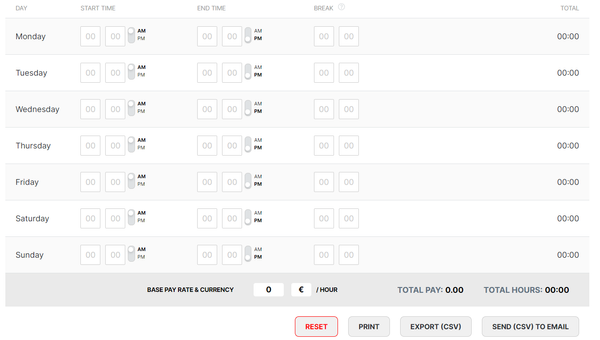Best 10 Free Time Card Calculators