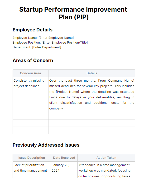 The Best 7 Free PIP Templates for Employee Performance Management