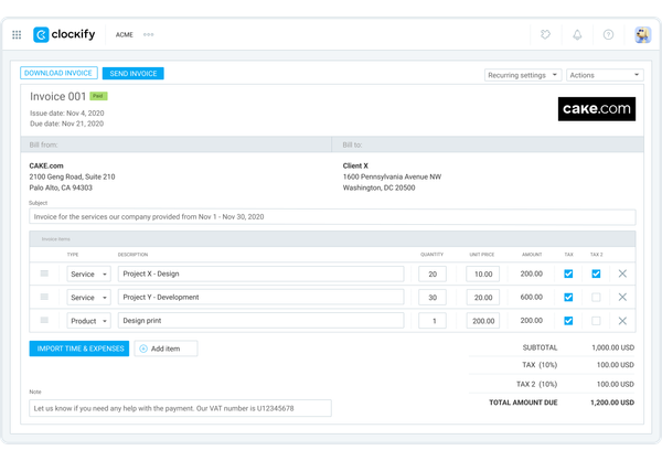 Best Time Tracking Software With Invoicing & Billing in 2025
